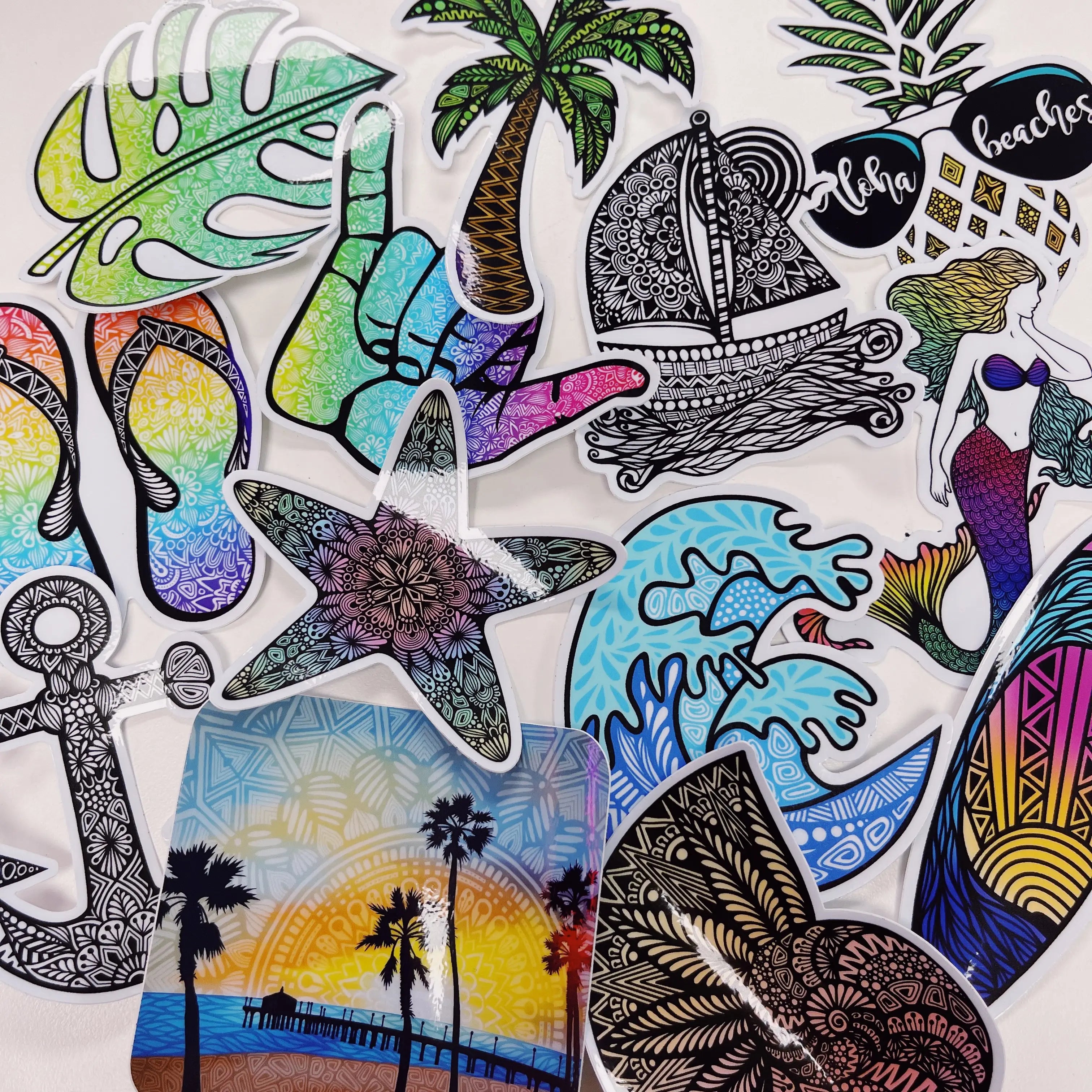 Beach Stickers – Zenspire Designs