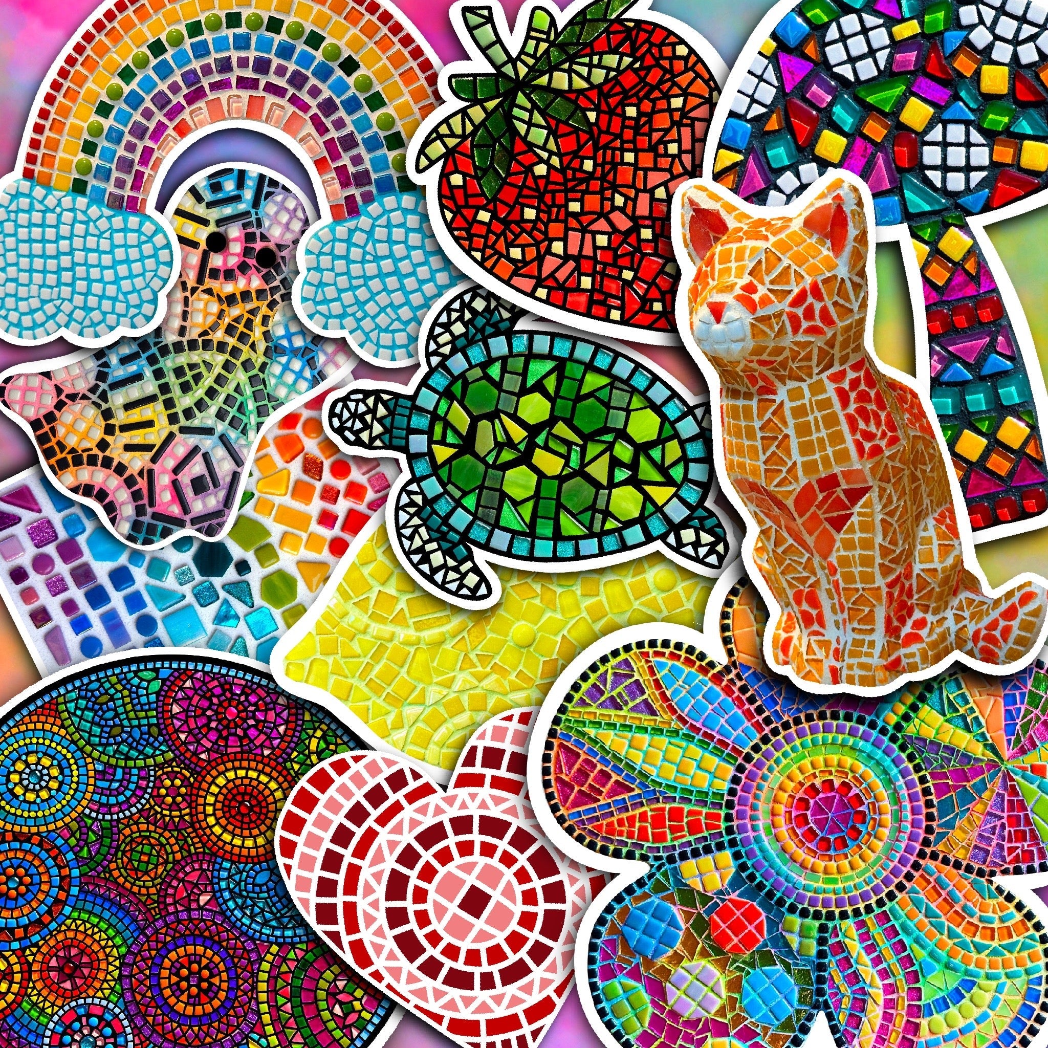Mosaic Stickers – Zenspire Designs