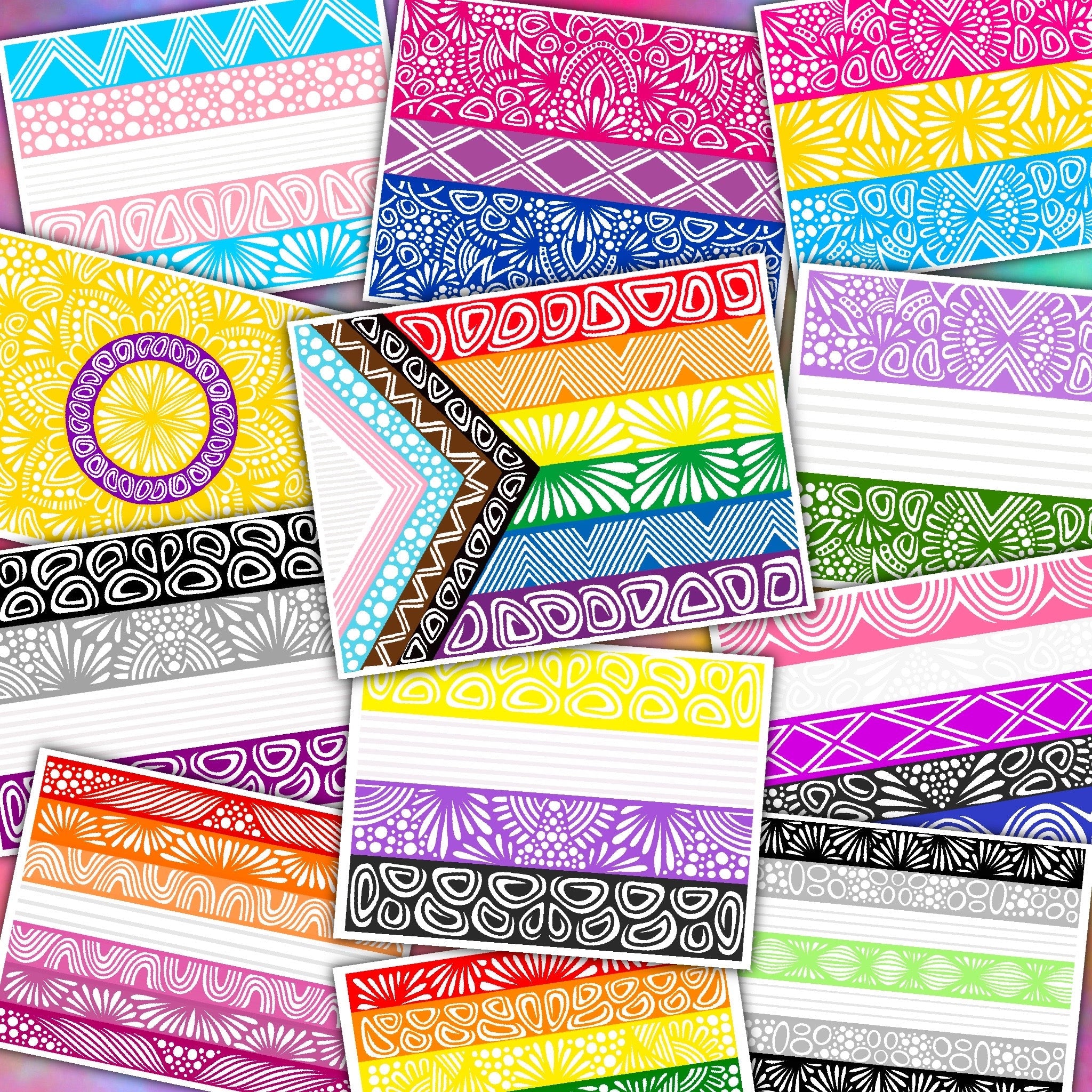 Pride Flag Stickers – Zenspire Designs