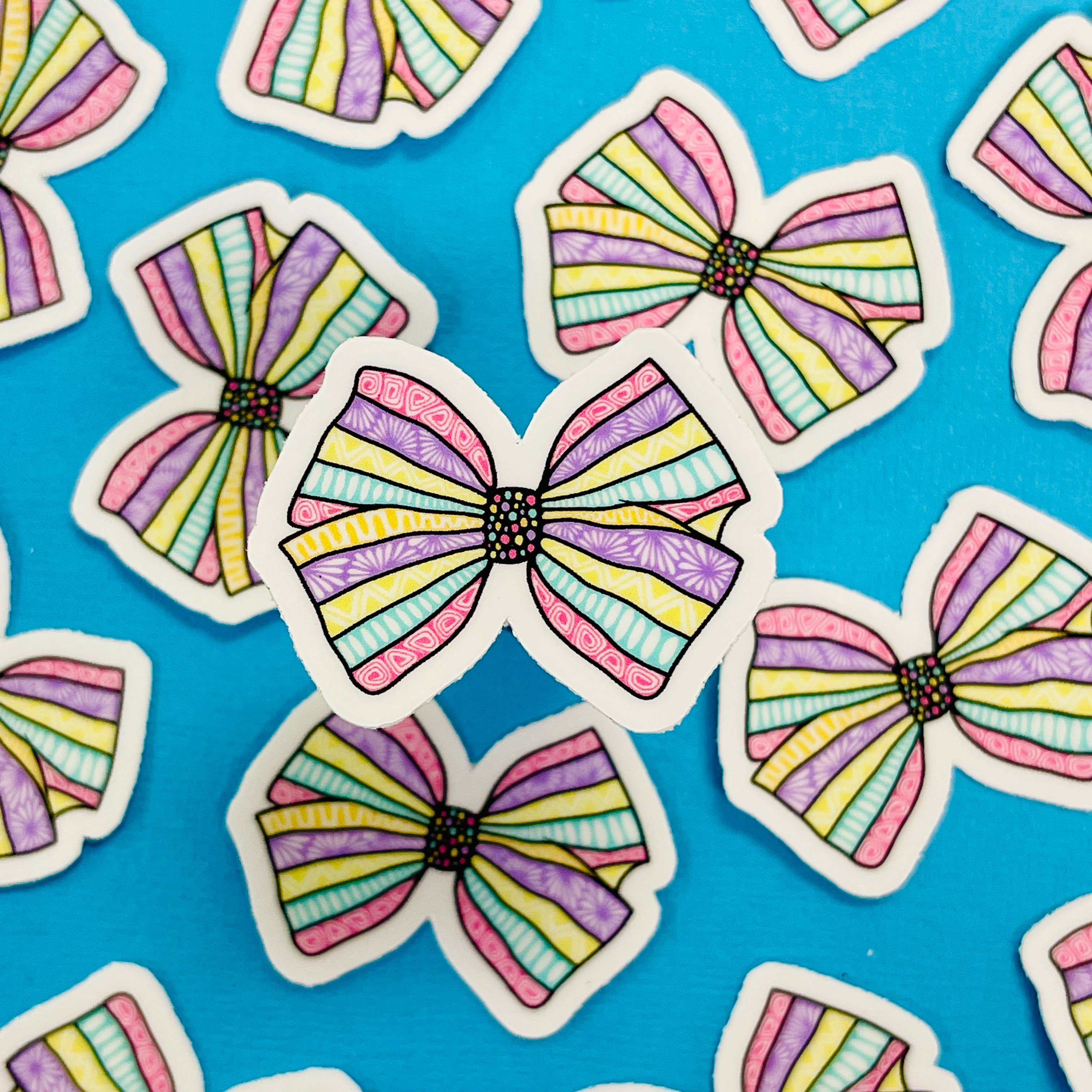 Mini Bow Waterproof Sticker – Zenspire Designs