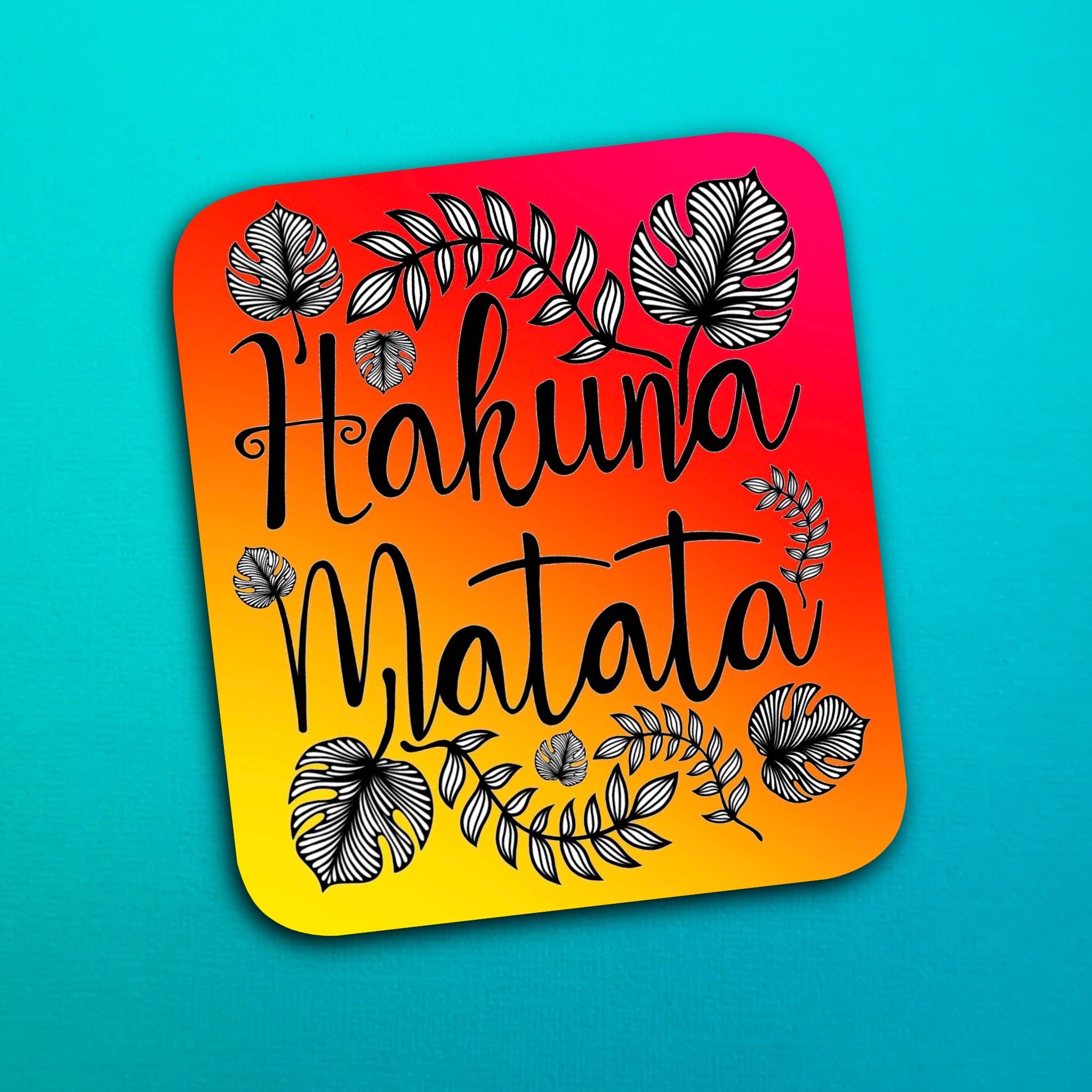 Hakuna Matata Waterproof Sticker – Zenspire Designs