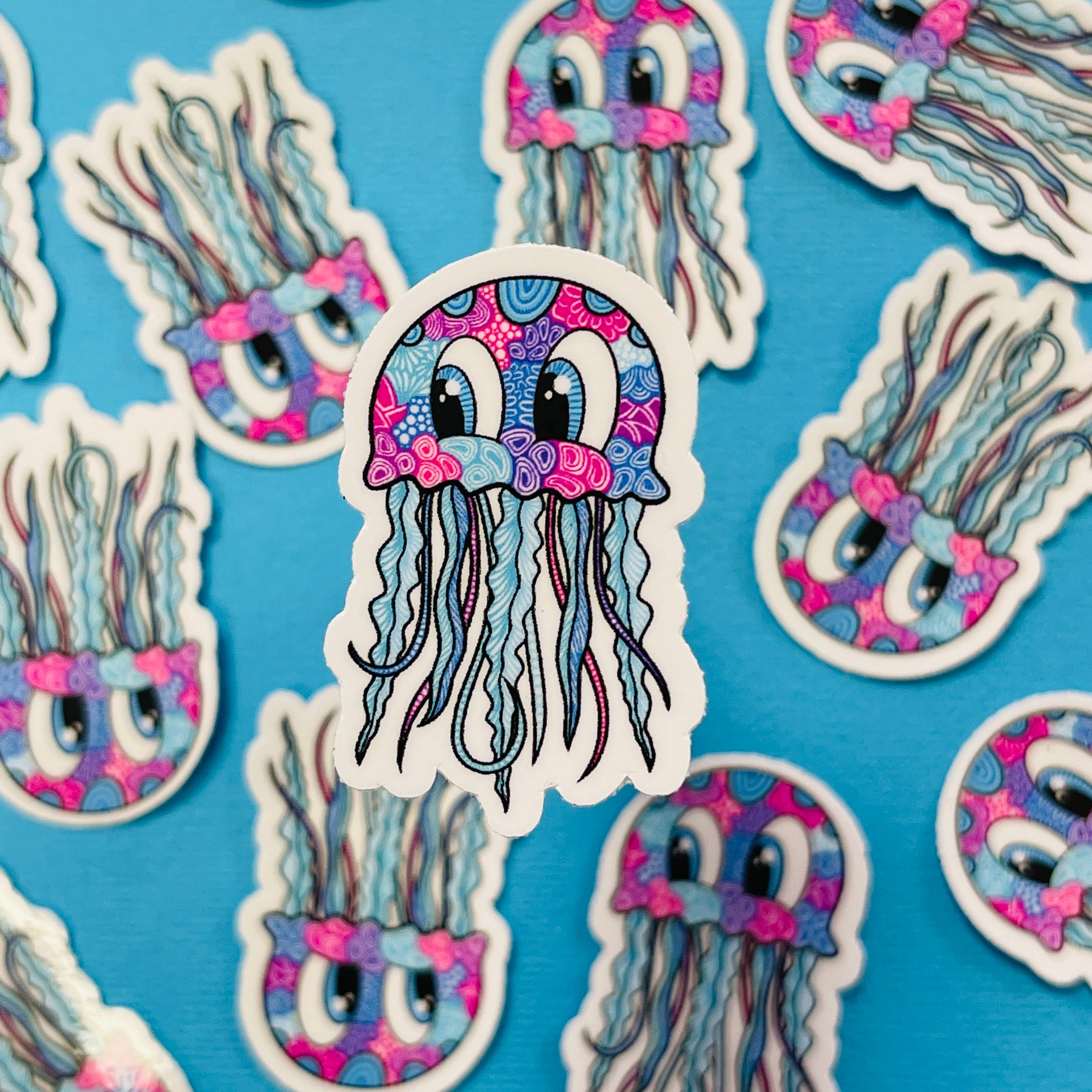 Mini Jellyman Waterproof Sticker – Zenspire Designs