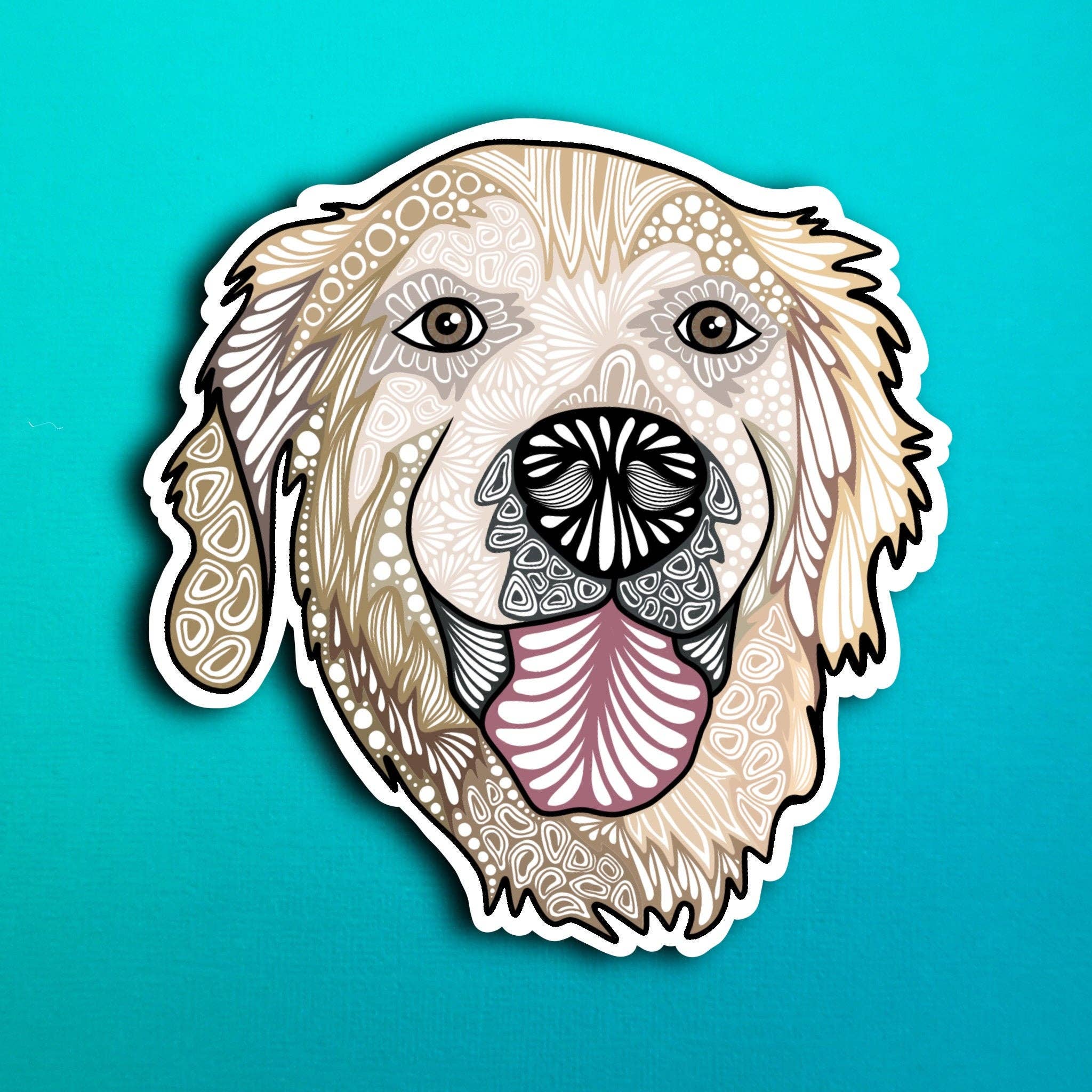Fisher Waterproof Sticker – Zenspire Designs