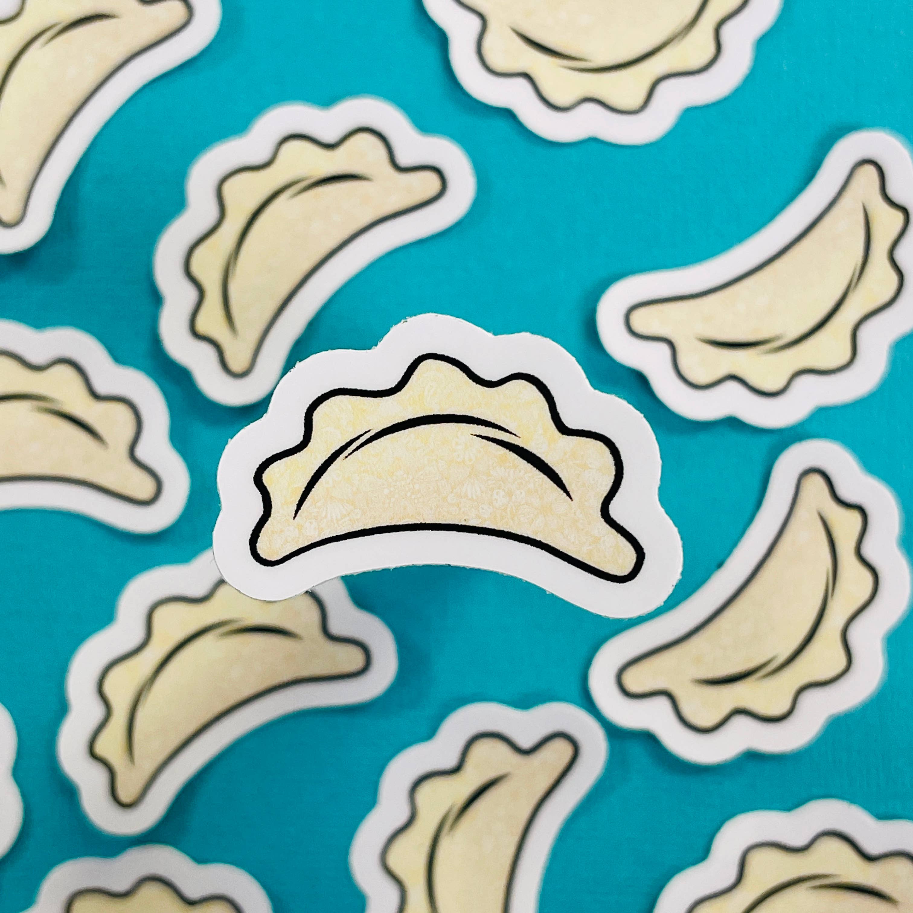 Mini Pierogi Waterproof Sticker – Zenspire Designs